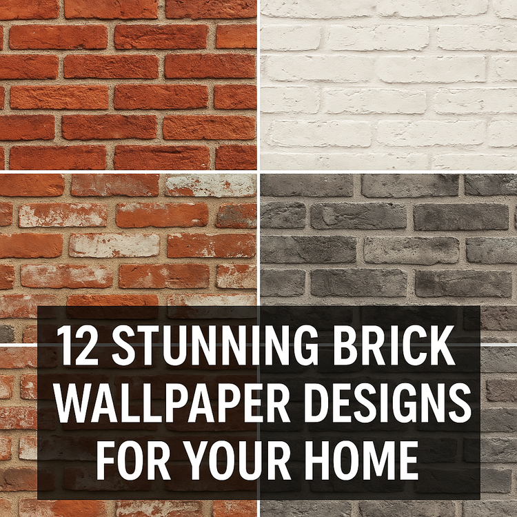 12 Stunning Brick Wallpaper Designs for Your Home – Nobletts Wallpaper