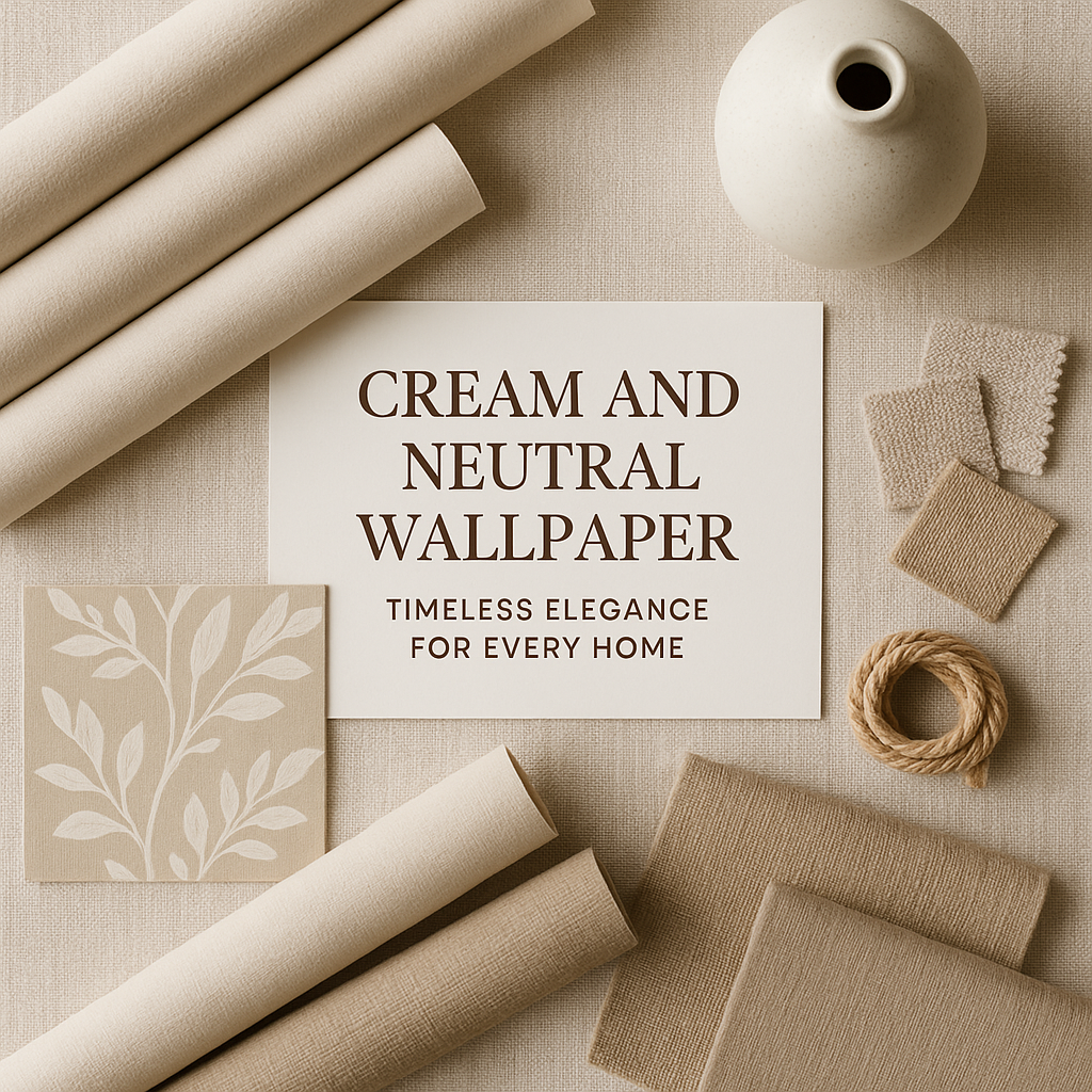 Cream and Neutral Wallpaper: Timeless Elegance for Every Home ...