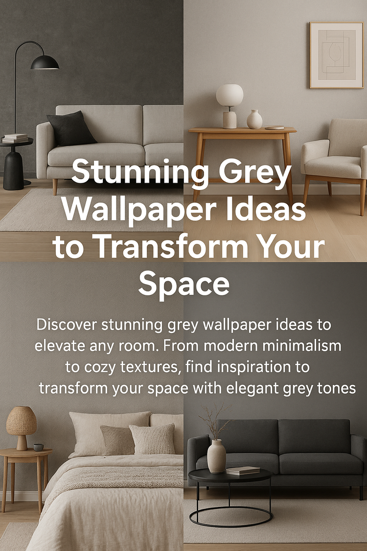 Stunning Grey Wallpaper Ideas to Transform Your Space – Nobletts Wallpaper
