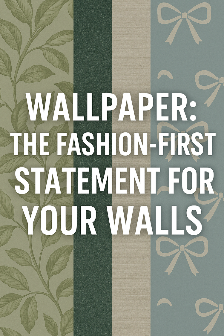 Wallpaper: The Fashion-First Statement for Your Walls – Nobletts Wallpaper