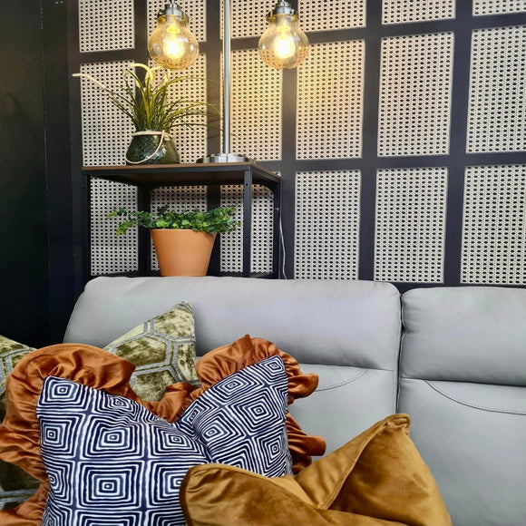 Cane Panel Black | Fine Décor Wallpaper | FD42998 – Nobletts Wallpaper