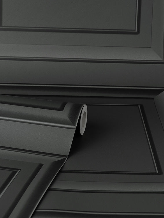 Distinctive Panel Raven Wallpaper | Wood Panel Wallpaper | FD43001 ...