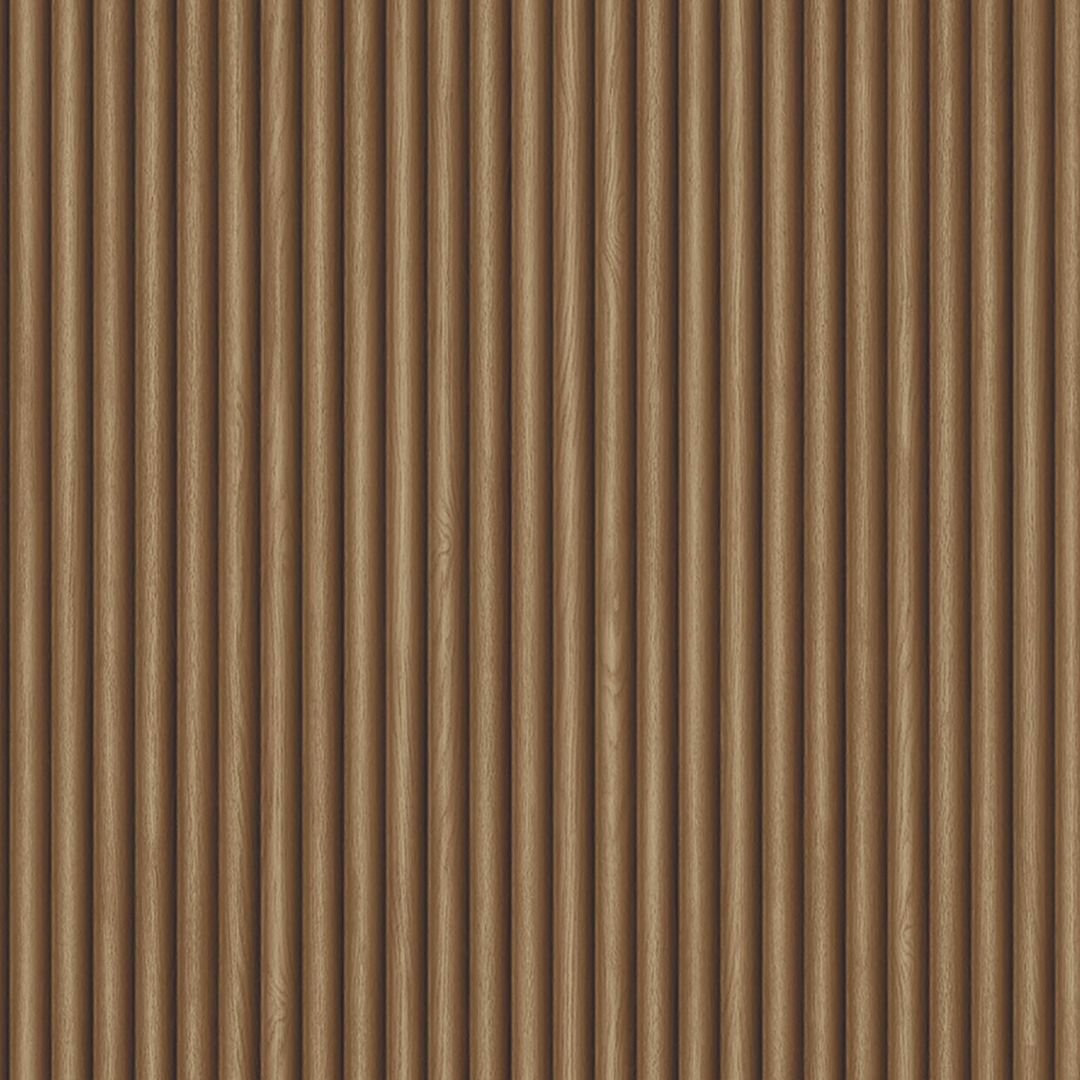 Ribbed Wood Dark Wallpaper – Nobletts Wallpaper