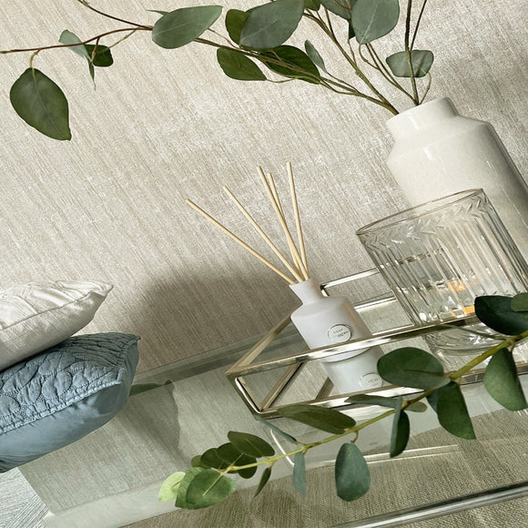 Giovanna Texture Cream Wallpaper - Belgravia Wallcoverings | GB4814 ...