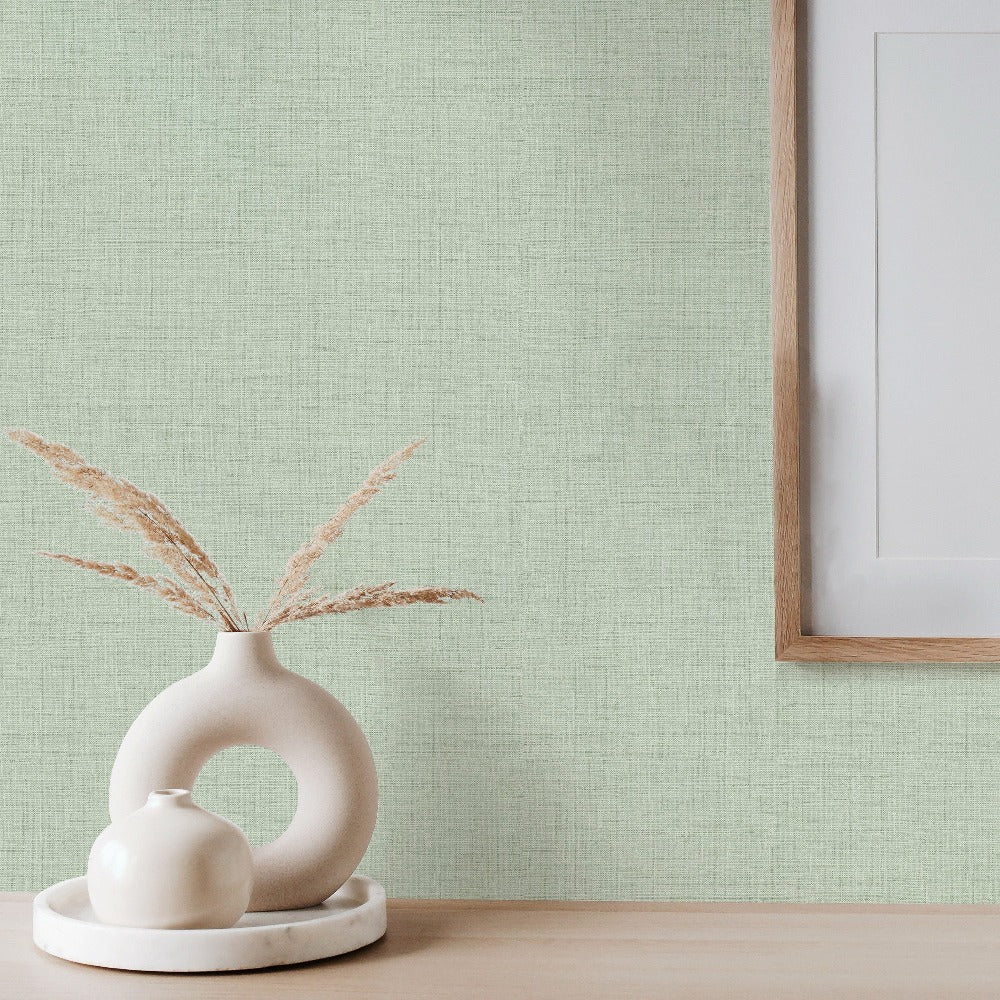 Grace Larson Texture Green Wallpaper - Fine Decor - FD43286 – Nobletts ...
